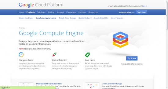 Google Compute Engine云计算平台正式开放_互联网_西部e网